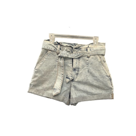 Express | Shorts | Express Light Blue Shorts Super High Rise Sz 8 ...